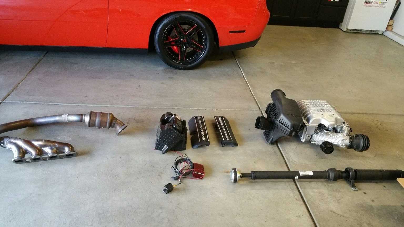 WantHub 2016 Challenger Hellcat supercharger, driveshaft, fuel system, etc