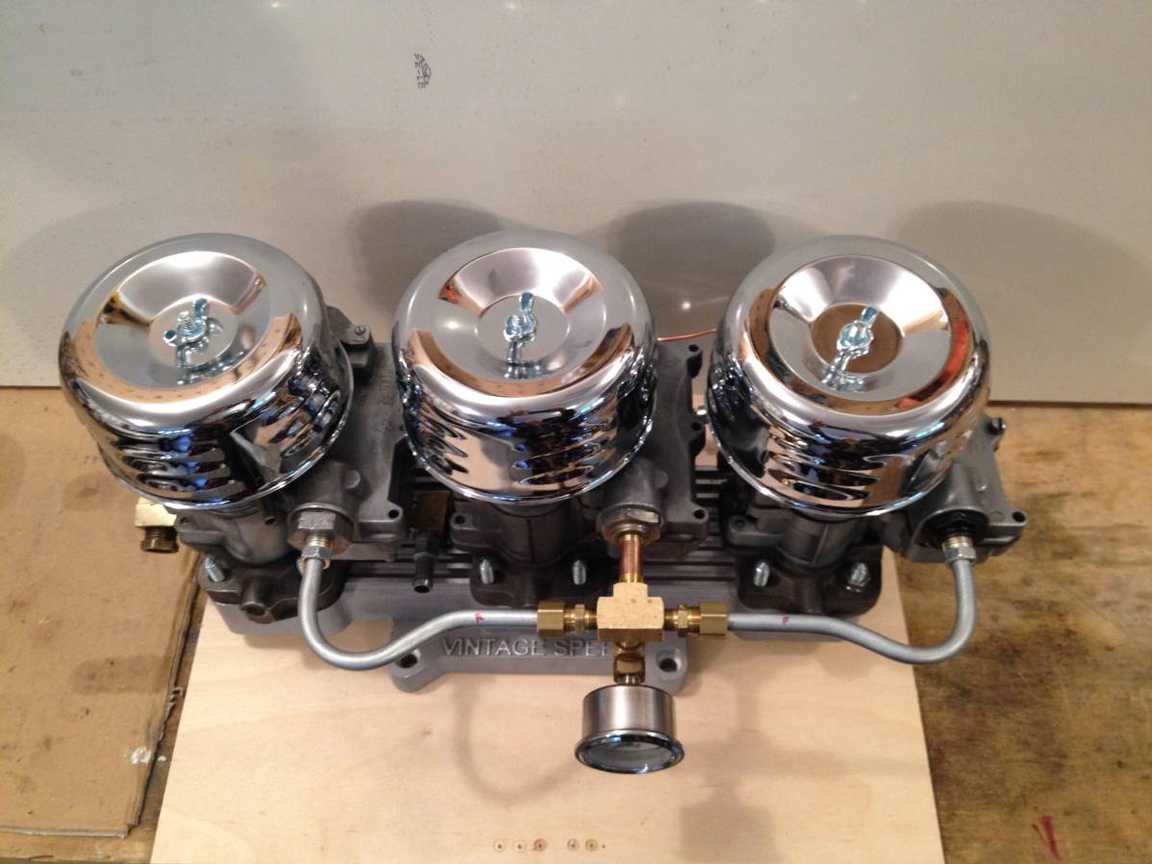 WantHub Tri-power setup