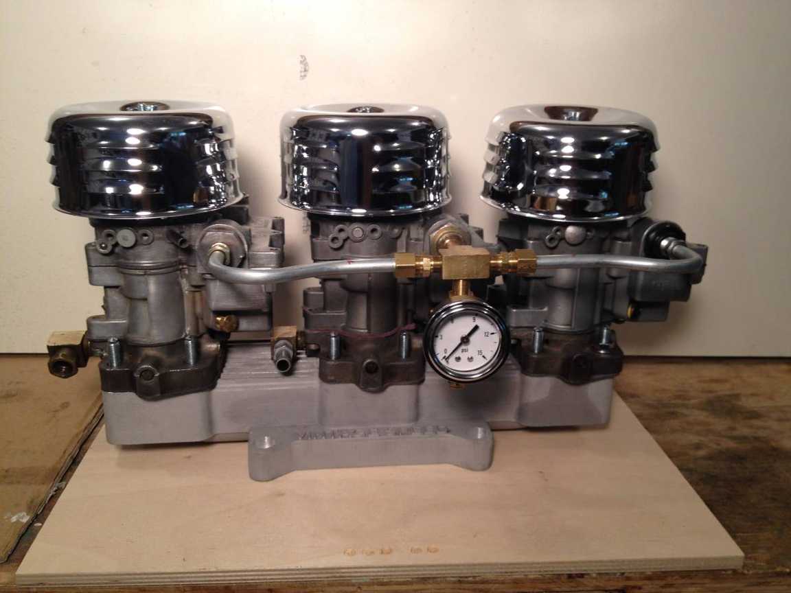 WantHub Tri-power setup